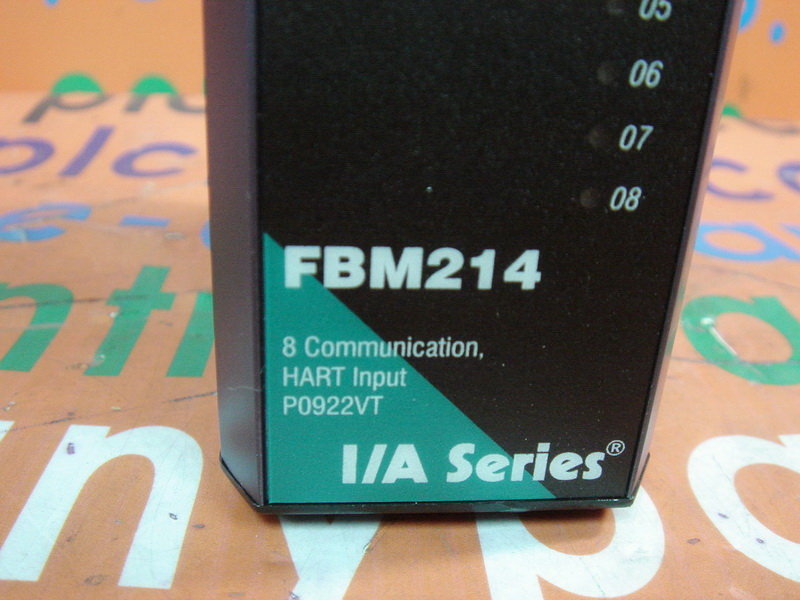 FOXBORO FBM214 P0922VT 8 COMMUNICATION HART INPUT - 裕益科技自動化設備可程式編碼器PLC ...