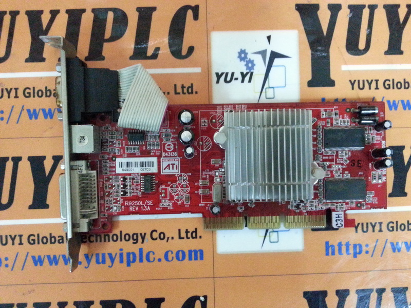 ATI Radian R9250L/SE 128mb AGP Graphics Card - PLC DCS SERVO Control ...