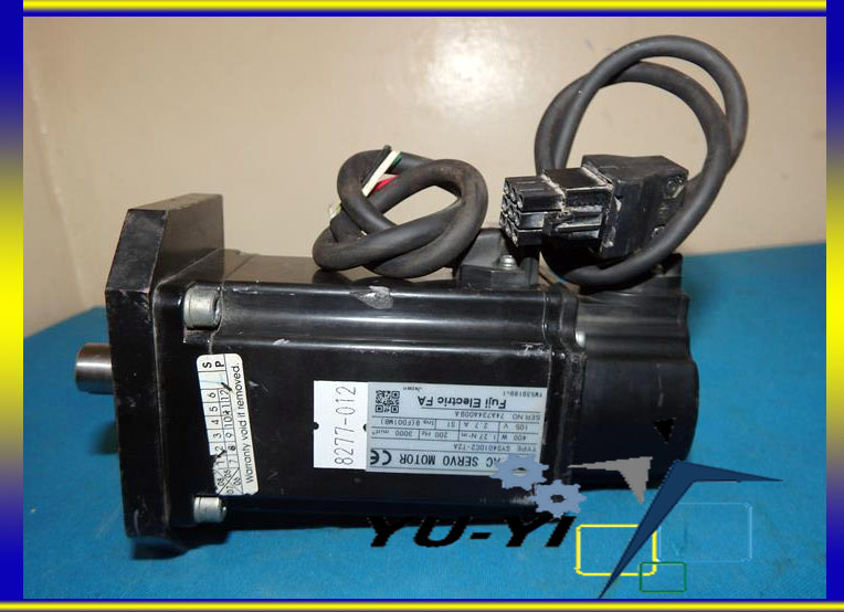 Fuji Electric GYS401DC2-T2A AC Servo Motor - 裕益科技自動化設備可程式編碼器PLC分散式控制系統DCS