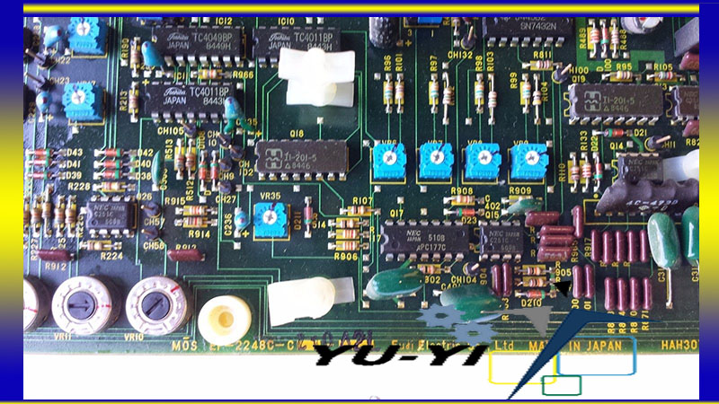 FUJI EP-2248C Drives-DC Servo Spindle PCB Board - 裕益科技自動化設備可程式編碼器PLC分散式 ...