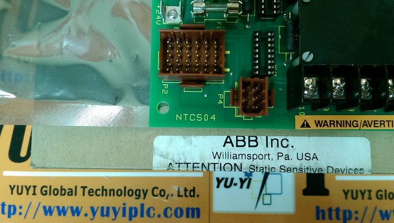 ABB BAILEY TERMINATION MODULE NTCS04 - 裕益科技自動化設備可程式編碼器PLC分散式控制系統DCS