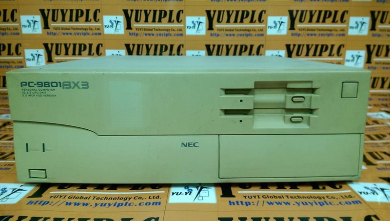 NEC PC-9801BX3/U2 PERSONAL COMPUTOR 32 BIT CPU UNIT - 裕益科技自動化設備可程式編碼器 ...