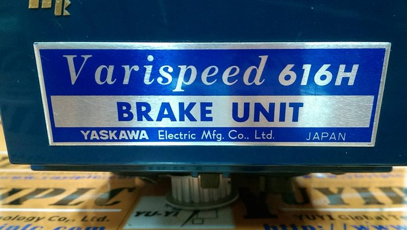 YASKAWA VARISPEED BRAKE UNIT 616H - 裕益科技自動化設備可程式編碼器PLC分散式控制系統DCS