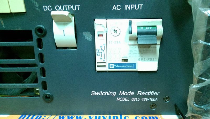 CHROMA MODEL 6815 SWITCHING MODE RECTIFIER - 裕益科技自動化設備可程式編碼器PLC分散式控制系統DCS