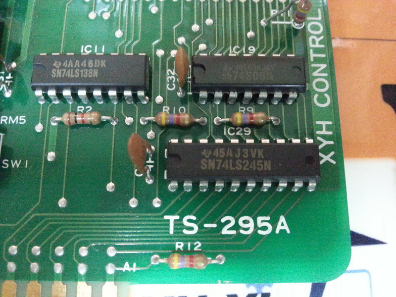 TOSOK TS-295A XYH CONTROL PCB BOARD - 裕益科技自動化設備可程式編碼器PLC分散式控制系統DCS
