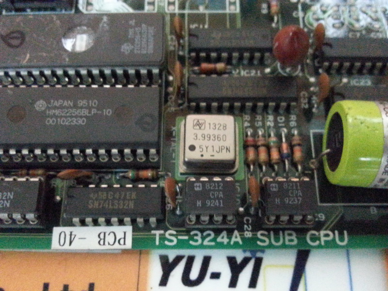 TOSOK TS-324A SUB CPU BOARD - 裕益科技自動化設備可程式編碼器PLC分散式控制系統DCS