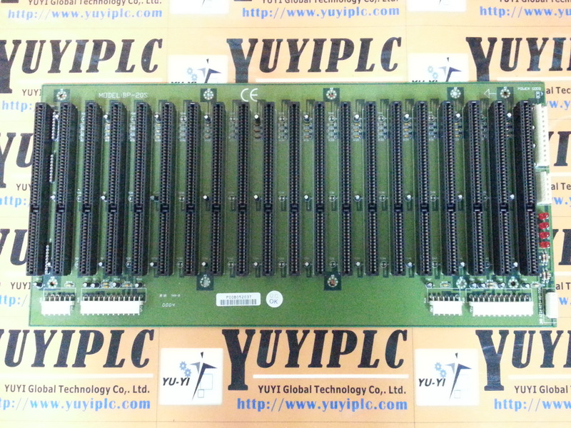 BP-20S 20 Slot ISA Backplane board - 裕益科技自動化設備可程式編碼器PLC分散式控制系統DCS