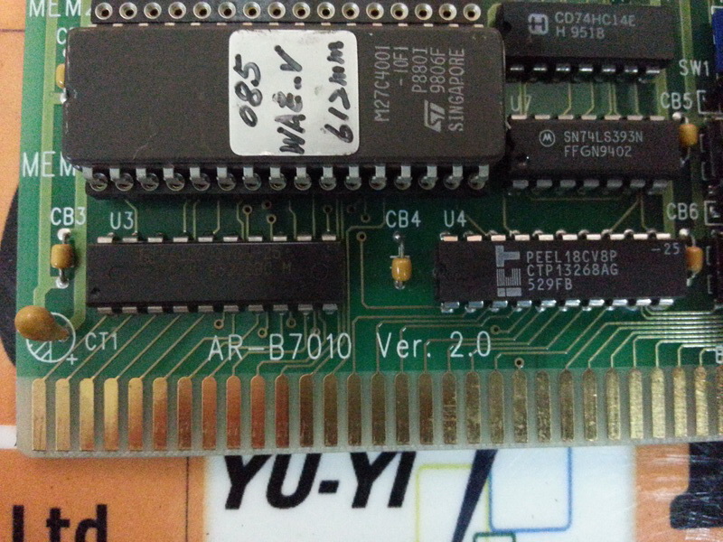 ACROSSER AR-B7010 ISA Bus EPROM Disk Card - PLC DCS SERVO Control MOTOR ...