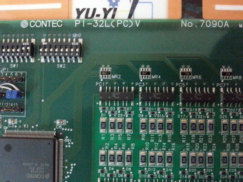 CONTEC PI-32L(PC)V u DIGITAL I/O 7090A - 裕益科技自動化設備可程式編碼器PLC分散式控制系統DCS