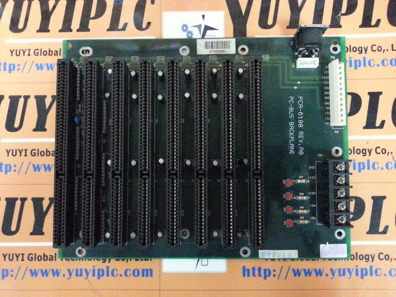 Advantech PCA-6108 Rev. A0 PC-Bus Backplane Board - 裕益科技自動化設備可程式編碼器PLC ...