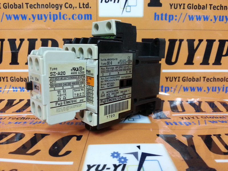 FUJI Contactor SC-0 SC13AA With SZ-A20 - PLC DCS SERVO Control MOTOR ...