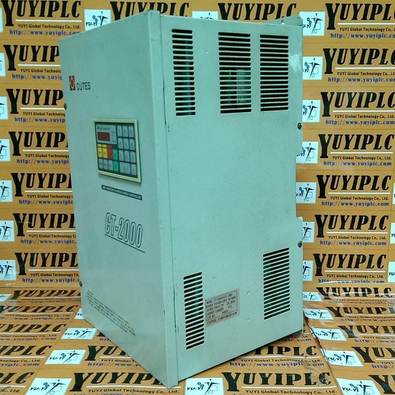 CUTES CT2000-01 20HP IGBT INVERTER AC MOTOR CONTROLLE - PLC DCS SERVO ...