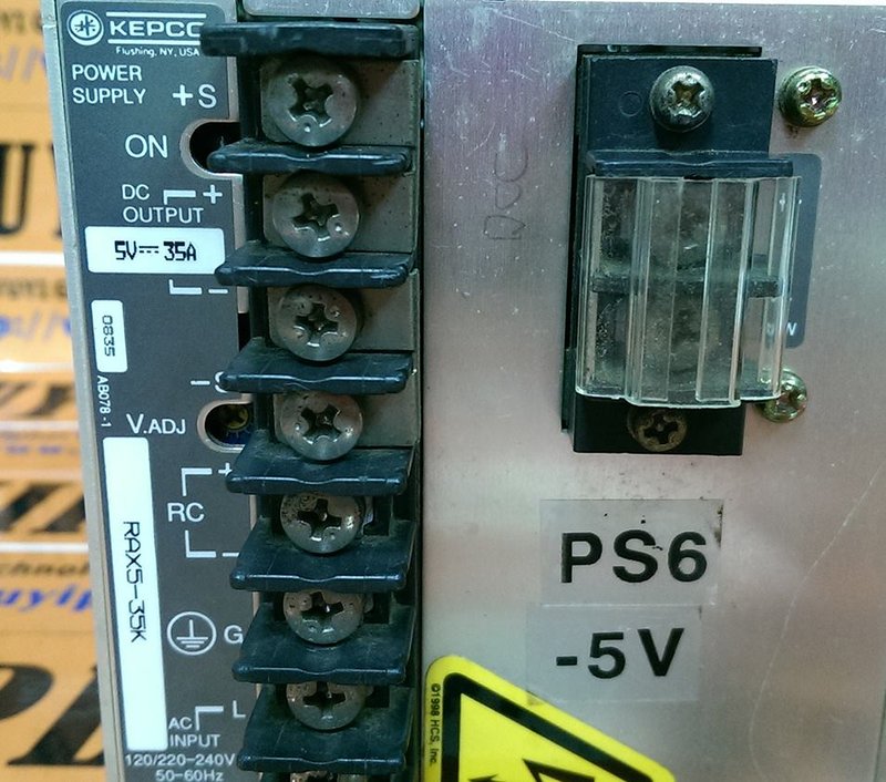 NEMIC LAMBDA RAX5-35K POWER SUPPLY - 裕益科技自動化設備可程式編碼器PLC分散式控制系統DCS