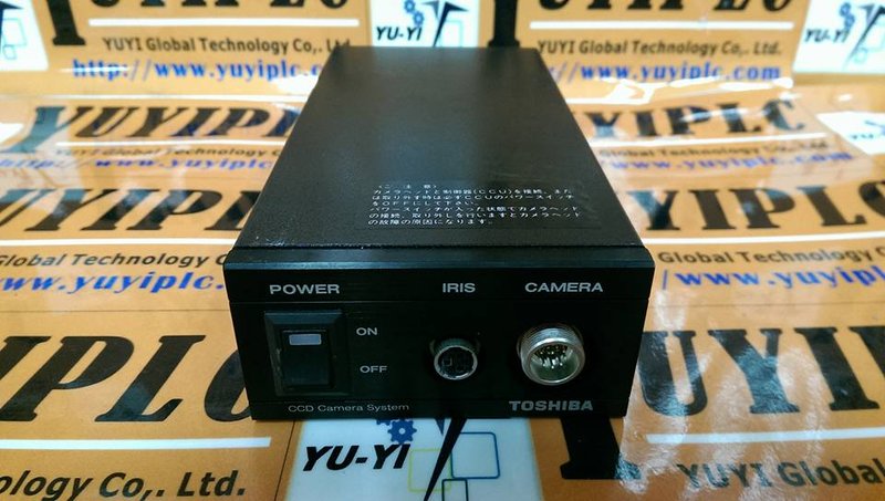 TOSHIBA IK-C41MM CCD CAMERA SYSTEM - PLC DCS SERVO Control MOTOR POWER ...