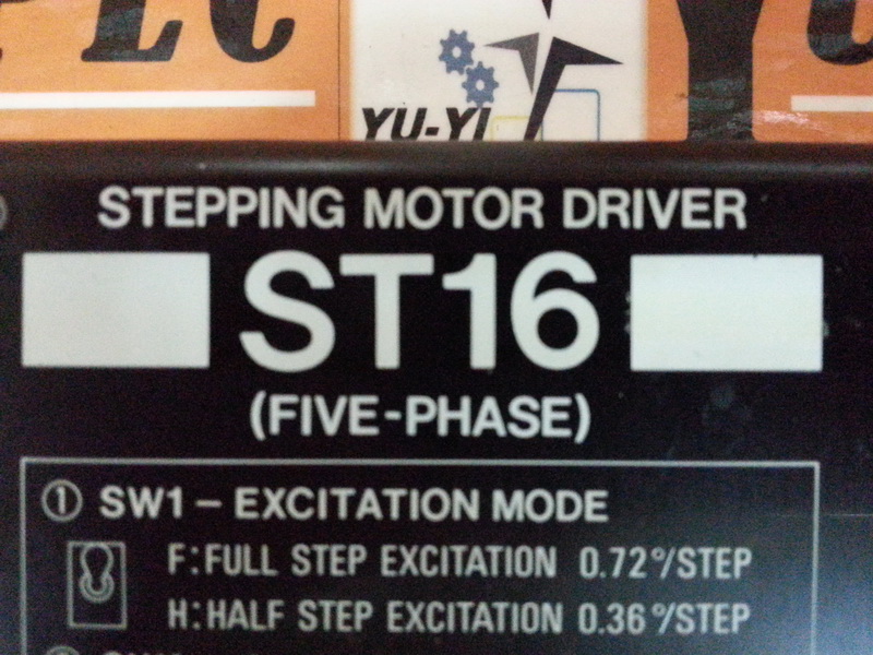 DAISAN KOGYO STEPPING MOTOR DRIVER ST16(FIVE-PHASE) - 裕益科技自動化設備可程式編碼器 ...