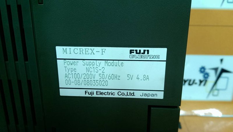 FUJI NC1S-2 MICREX-F POWER SUPPLY MODULE - PLC DCS SERVO Control MOTOR ...