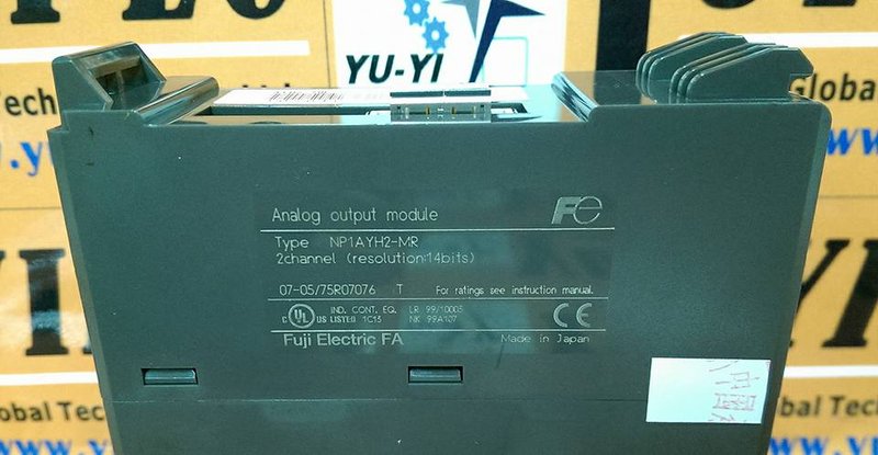 FUJI NP1AYH2-MR ANALOG OUTPUT MODULE - PLC DCS SERVO Control MOTOR ...