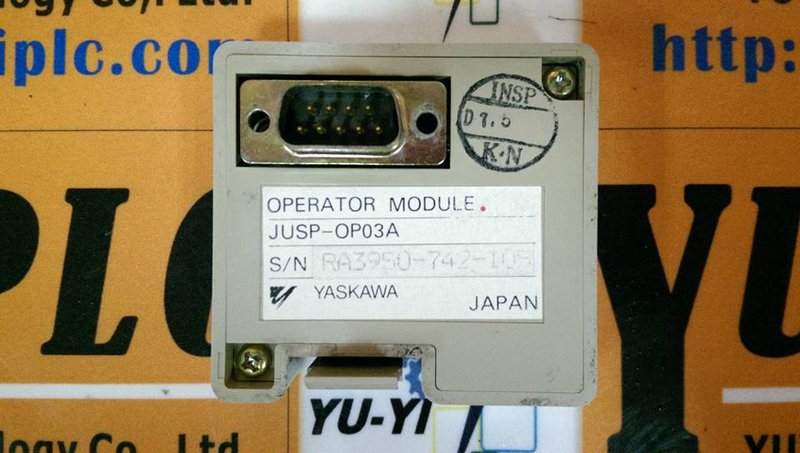 YASKAWA OPERATOR MODULE JUSP-OP03A - PLC DCS SERVO Control MOTOR POWER ...