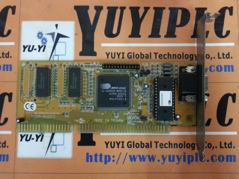 CL-GD5429-86QC-B ISA Video Card MVGA-AVGA3 - PLC DCS SERVO Control ...