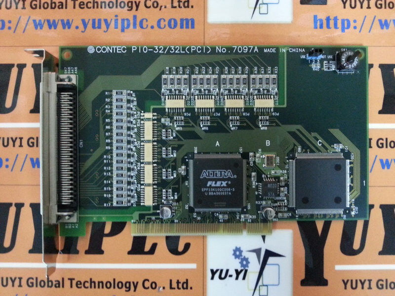 CONTEC PIO-32/32L(PCI) PCB BOARD - 裕益科技自動化設備可程式編碼器PLC分散式控制系統DCS
