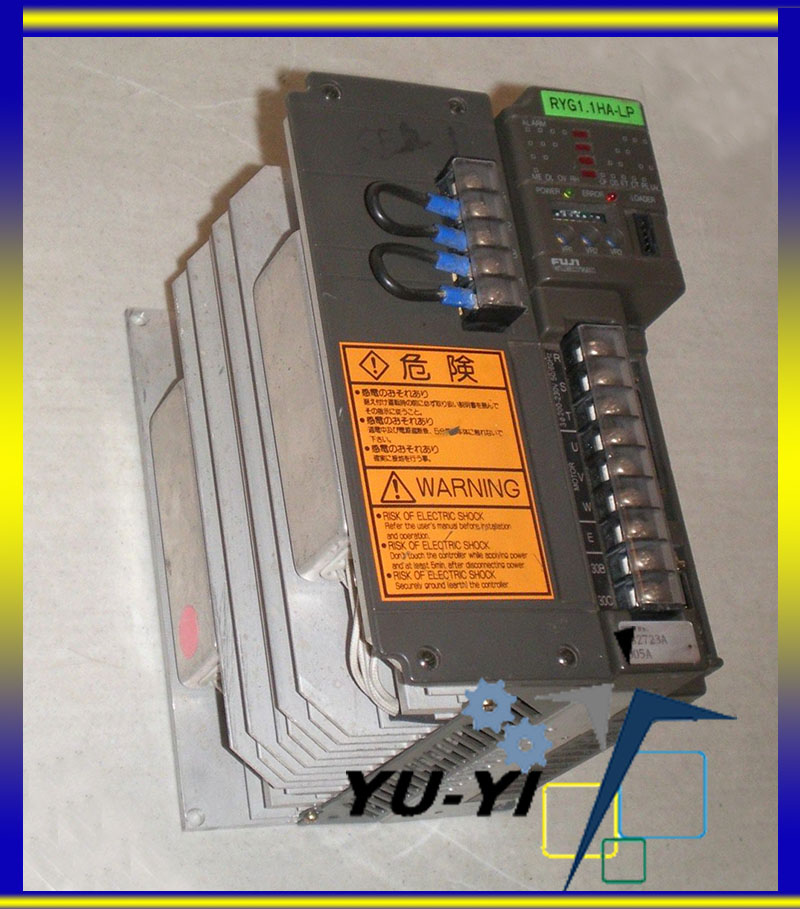 Fuji RYG1.1HA-LP Servo Drive RYG1.1HALP Input AC200-230V 3PH - 裕益科技自動化 ...