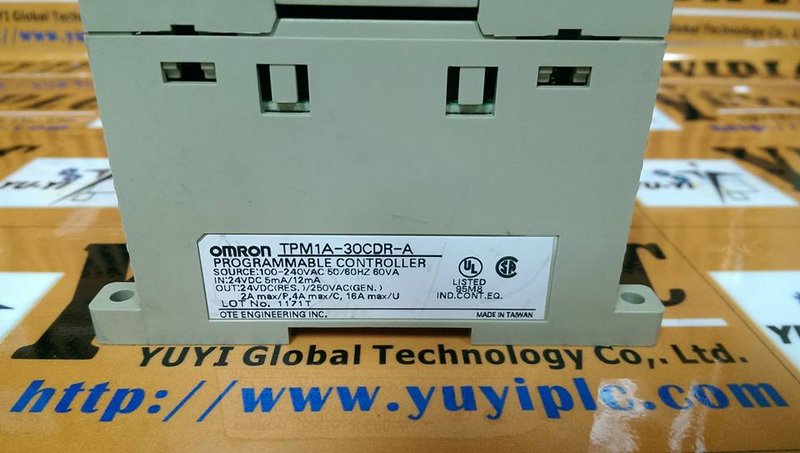 OMRON TPM1A-30CDR-A PROGRAMMBLE CONTROLLER - 裕益科技自動化設備可程式編碼器PLC分散式控制系統DCS