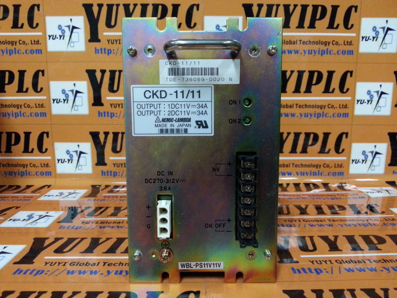 NEMIC-LAMBDA CKD-11/11 Power supply - 裕益科技自動化設備可程式編碼器PLC分散式控制系統DCS