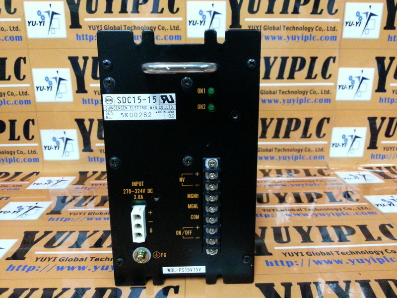 SHINDENGEN SDC15-15 Power supply - 裕益科技自動化設備可程式編碼器PLC分散式控制系統DCS