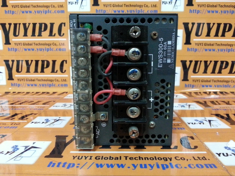 NEMIC-LAMBDA POWER SUPPLY EWS300-5 AC INPUT - 裕益科技自動化設備可程式編碼器PLC分散式控制系統DCS