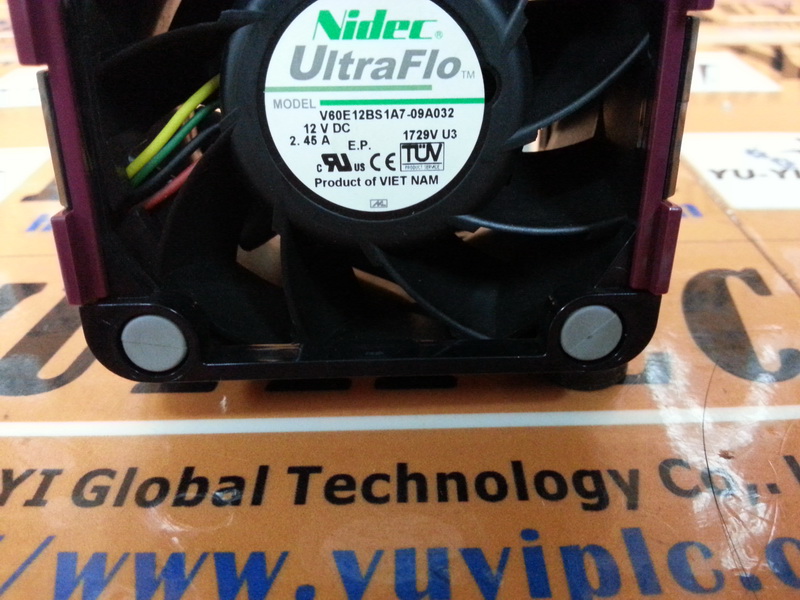 NIDEC Ultraflo V60E12BS1A7-09A032 Fan - PLC DCS SERVO Control MOTOR ...