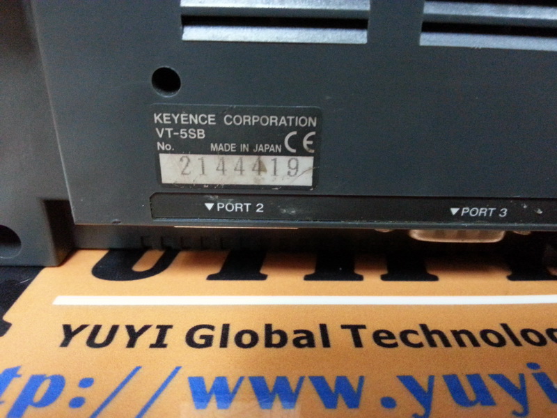 KEYENCE VT-5SB Operator Interface - PLC DCS SERVO Control MOTOR POWER ...