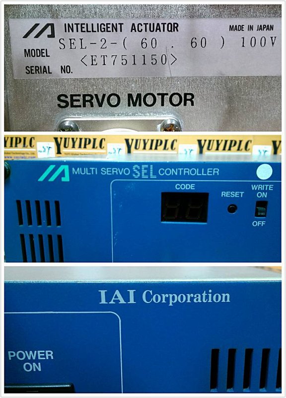 IAI SEL-2-(60.60) 100V MULTI SERVO SEL CONTROLLER - 裕益科技自動化設備可程式編碼器PLC ...