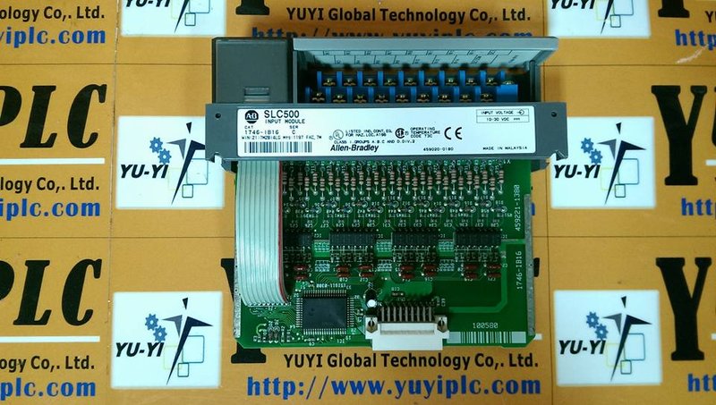 A-B SLC 500 1746-IB16 INPUT MODULE - 裕益科技自動化設備可程式編碼器PLC分散式控制系統DCS