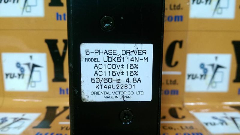 ORIENTAL MOTOR UDK5114N-M 5-PHASE DRIVER - PLC DCS SERVO Control MOTOR ...