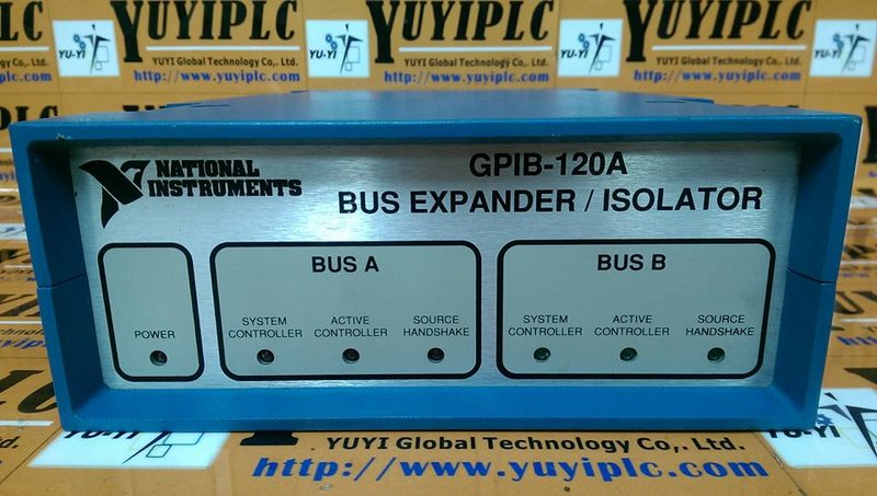 NATIONAL INSTRUMENTS GPIB-120A BUS EXPANDER ISOLATOR - 裕益科技自動化設備可程式編碼器 ...