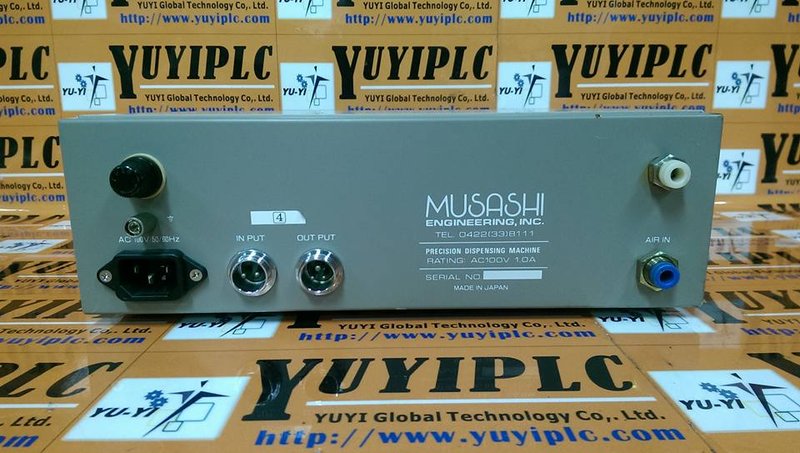 MUSASHI ML-505X PRECISION DISPENSING MACHINE - PLC DCS SERVO Control ...