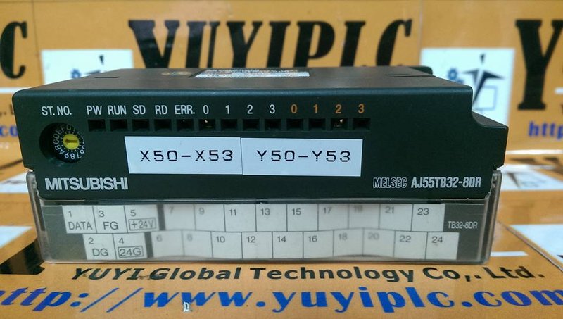MITSUBISHI AJ55TB32-8DR I/O LINK REMOTE UNIT - PLC DCS SERVO Control ...
