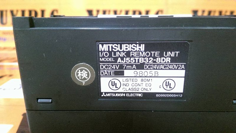 MITSUBISHI AJ55TB32-8DR I/O LINK REMOTE UNIT - PLC DCS SERVO Control ...
