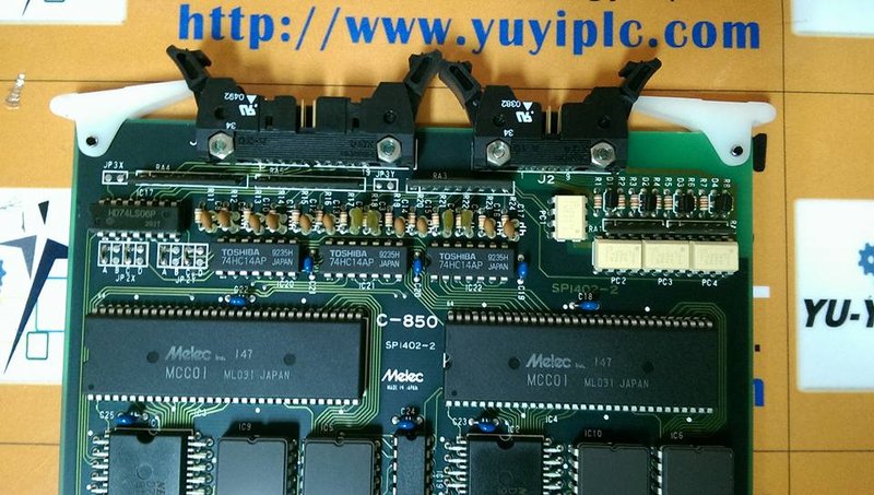 MELEC C-850 BOARD - 裕益科技自動化設備可程式編碼器PLC分散式控制系統DCS