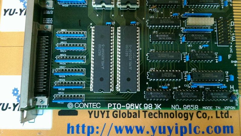 CONTEC PIO-96W(98)K CIRCUIT Board - 裕益科技自動化設備可程式編碼器PLC分散式控制系統DCS
