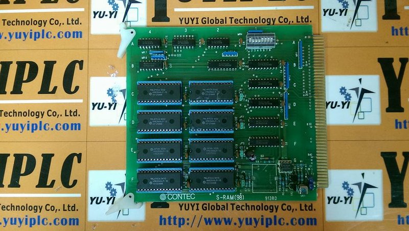 CONTEC S-RAM(98) PC Board - 裕益科技自動化設備可程式編碼器PLC分散式控制系統DCS