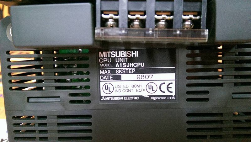 MITSUBISHI A1SJHCPU CPU UINT MODULE - PLC DCS SERVO Control MOTOR POWER ...