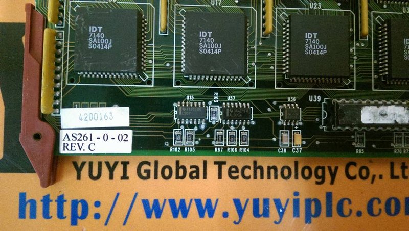 ALPHASEM AG A-SEM/SCM AS261-0-02 REV.C - PLC DCS SERVO Control MOTOR ...