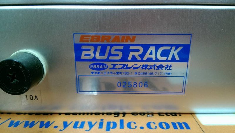 EBRAIN BUS RACK FOR HITACHI DB.730AC - 裕益科技自動化設備可程式編碼器PLC分散式控制系統DCS