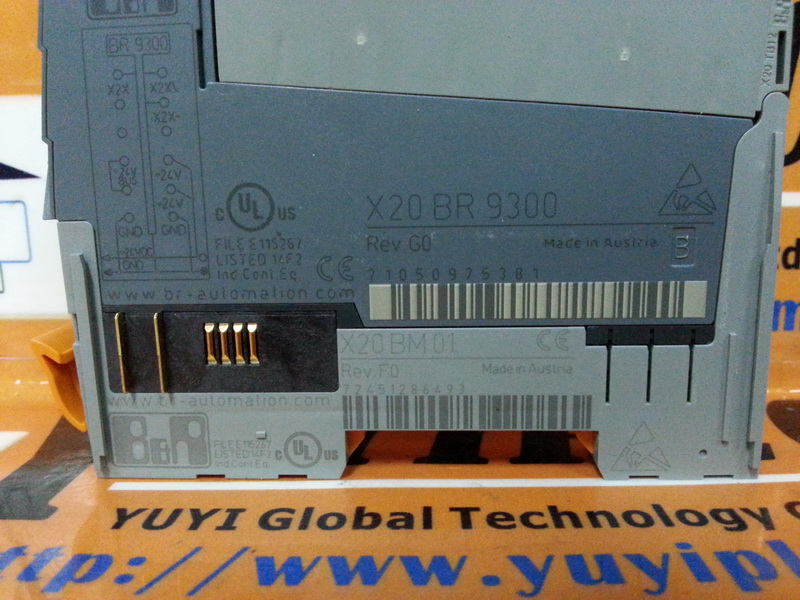 B&R X20 BR 9300 / X20BM01 LINK BUS RECEIVE - PLC DCS SERVO Control ...