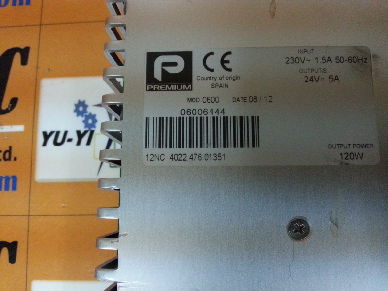 PREMIUM 12NC 4022.476.01351 POWER SUPPLY - 裕益科技自動化設備可程式編碼器PLC分散式控制系統DCS