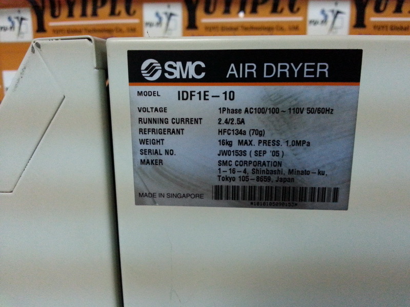 SMC AIR DRYER IDF1E-10 - 裕益科技自動化設備可程式編碼器PLC分散式控制系統DCS