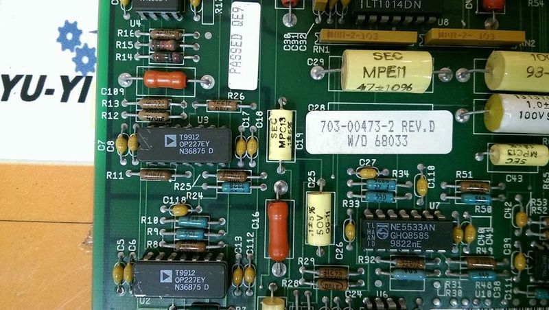 RHEOMETRICS SCIENTIFIC 703-00473-2 REV.D / 608-00340 - 裕益科技自動化設備可程式編碼器 ...