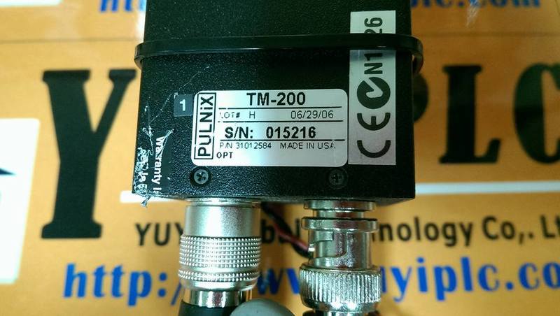 PULNIX TM-200 INDUSTRIAL CAMERA ADVISOR - 裕益科技自動化設備可程式編碼器PLC分散式控制系統DCS