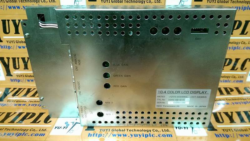 NEC 10.4 COLOR LCD DISPLAY 3280-001017-15 - 裕益科技自動化設備可程式編碼器PLC分散式控制系統DCS